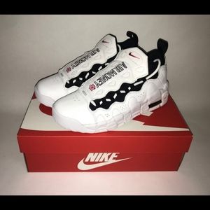 Nike | Shoes | Nike Air More Money Gs Piggy Bank Pink White | Poshmark